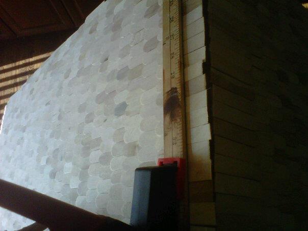 Caught my Fancy: Making the Perfect Roof - $20 in Popsicle Sticks Later