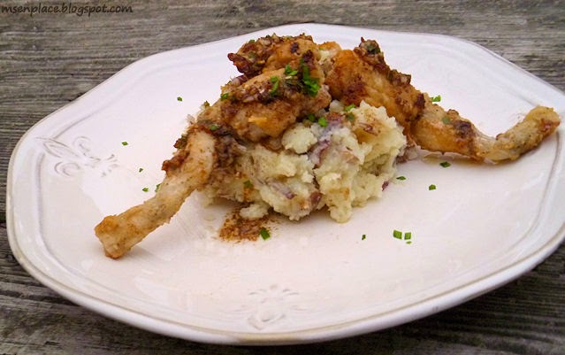 Ms. enPlace: Senses in the Kitchen {Buttery Garlic Frog Legs over ...