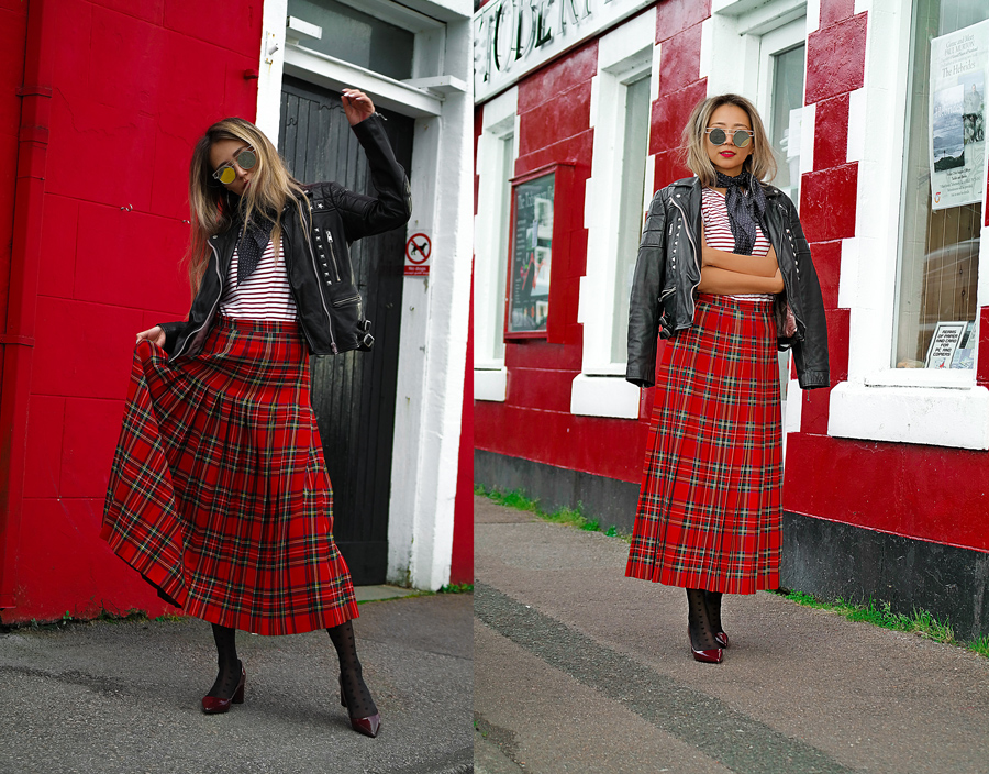 How to dress like Scottish girl