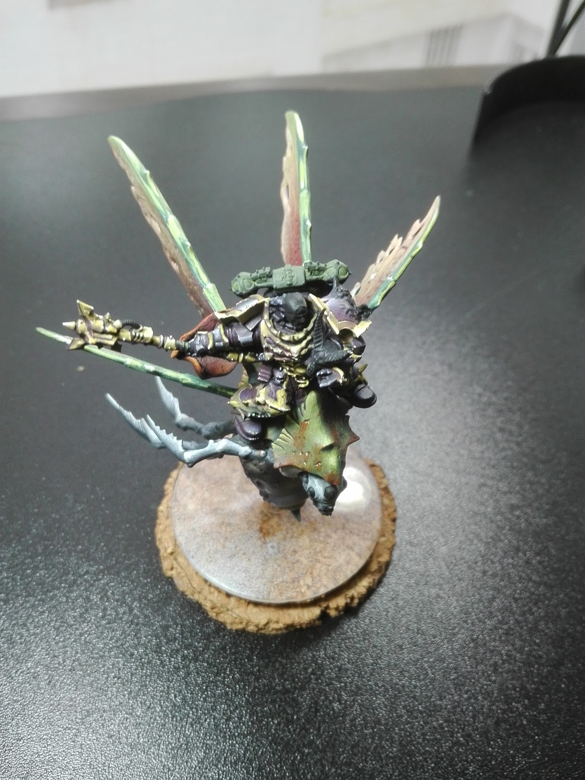 Nurgle fly + 40k Chaos chosen: «NURGLED»