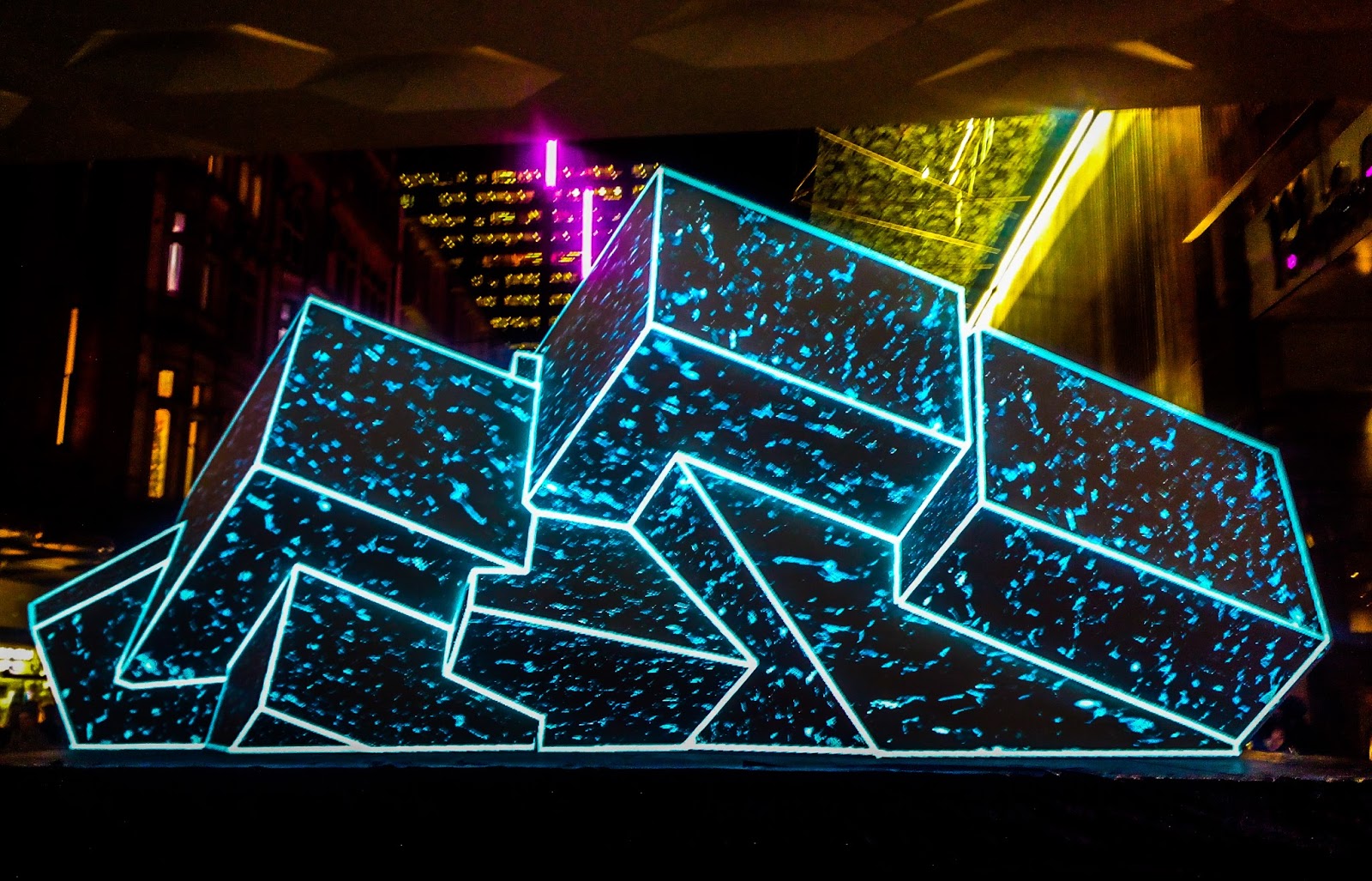 Vivid lights Sydney | Martin place | Australia