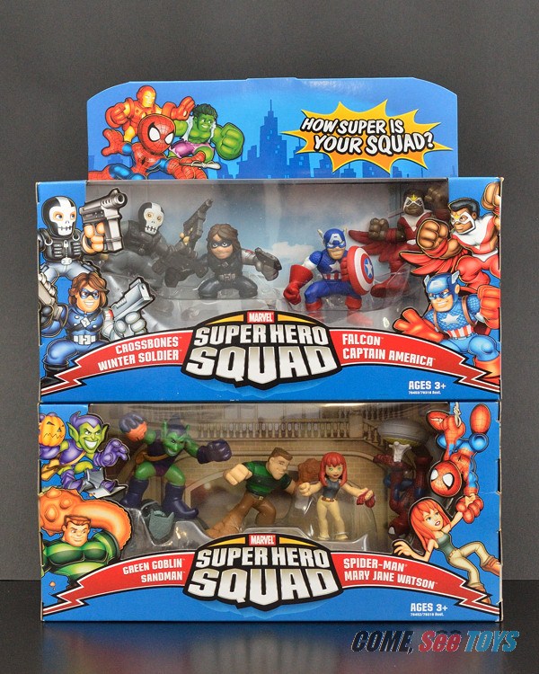 Come, See Toys: 300th Post: Marvel Super Hero Squad Collection