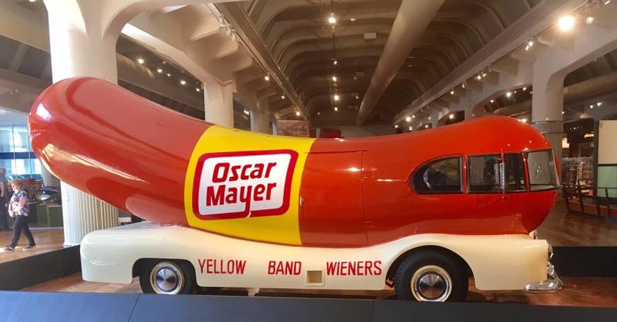 Just A Car Guy: one of the 1952 Oscar Mayer cars, part of the Ford ...