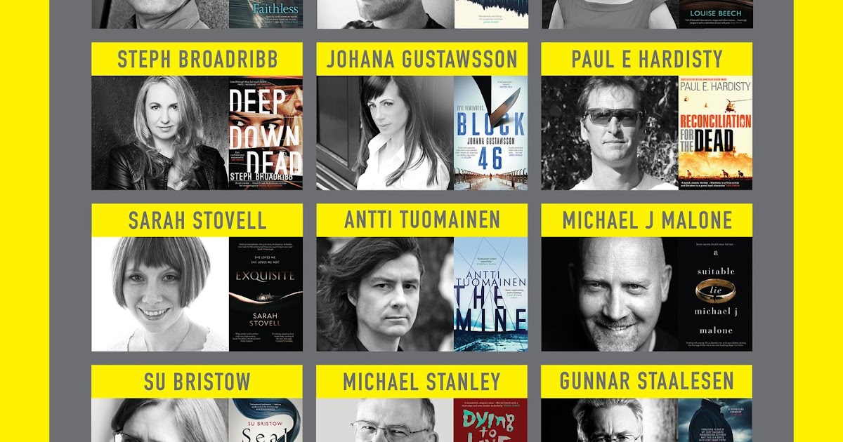 The Orenda Roadshow - An Evening of International Crime Fiction at ...