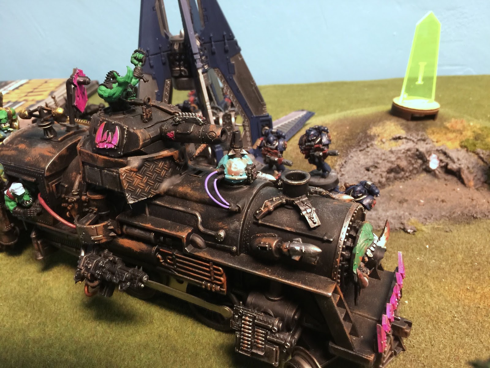 Battle Gaming One: LED Objective Markers in 40K -- One Way to Avoid ...