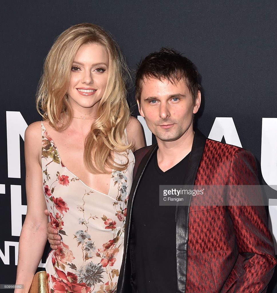 MUSE : Matt Bellamy and Elle Evans_ 10 February 2016 - Saint Laurent ...