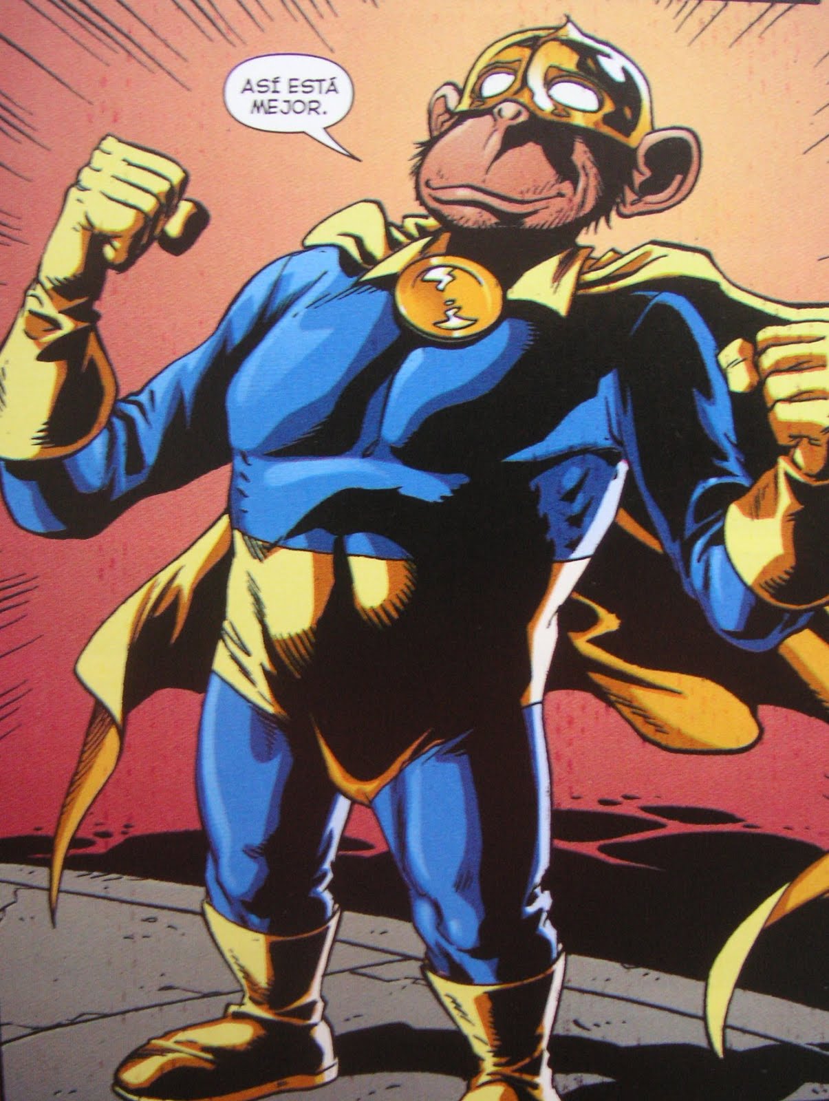 The Comic Beeches: Detective Chimp: El yelmo del destino