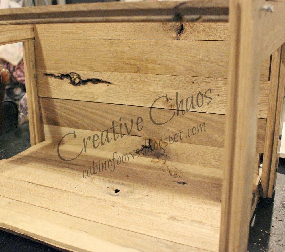 Creative Chaos: DIY Wooden Light Box