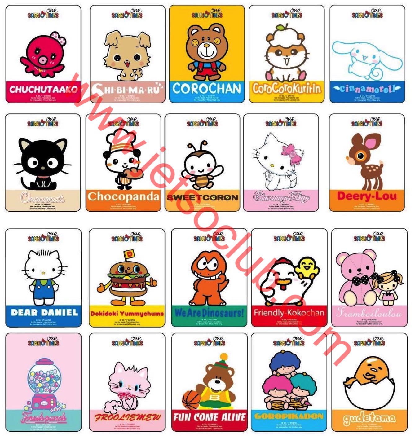 澳門新濠影滙：「Our Sanrio Times」展覽 - 15個主題場景 / 100個經典角色 / 逾400件經典珍藏（至3/9 ...