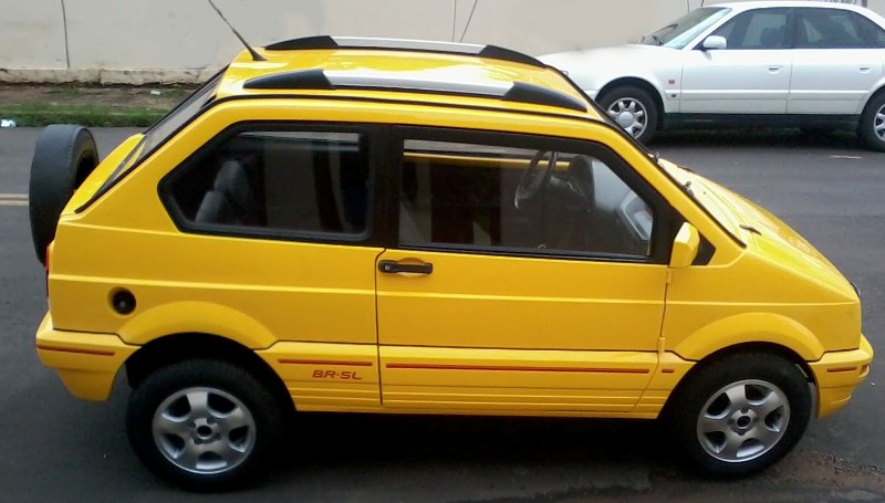 Carros Nacionais Antigos: GURGEL BR 800 E SUPERMINI COM MOTORES DIFERENTES