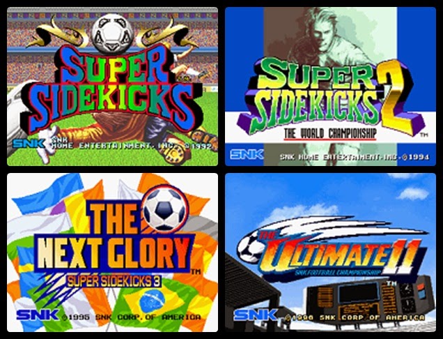 COMPARTIRETROS: SUPER SIDEKICKS PACK ! 4 EN 1 (CON MENÚ) (PORTABLE)