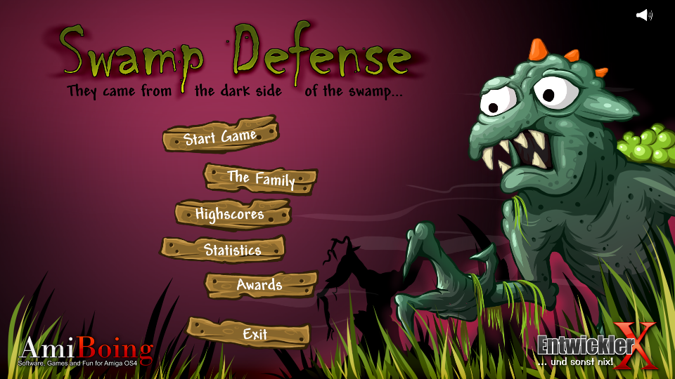 Epsilon's World: Game Review - Swamp Defense for AmigaOS4 on X1000