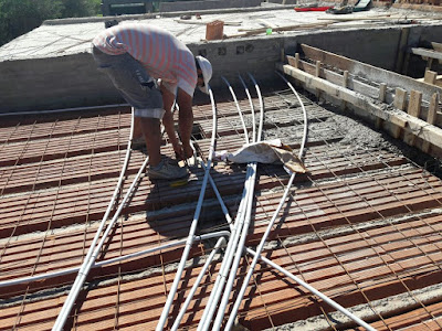 Instalaciones en techos de loza. - Garcia Instalaciones