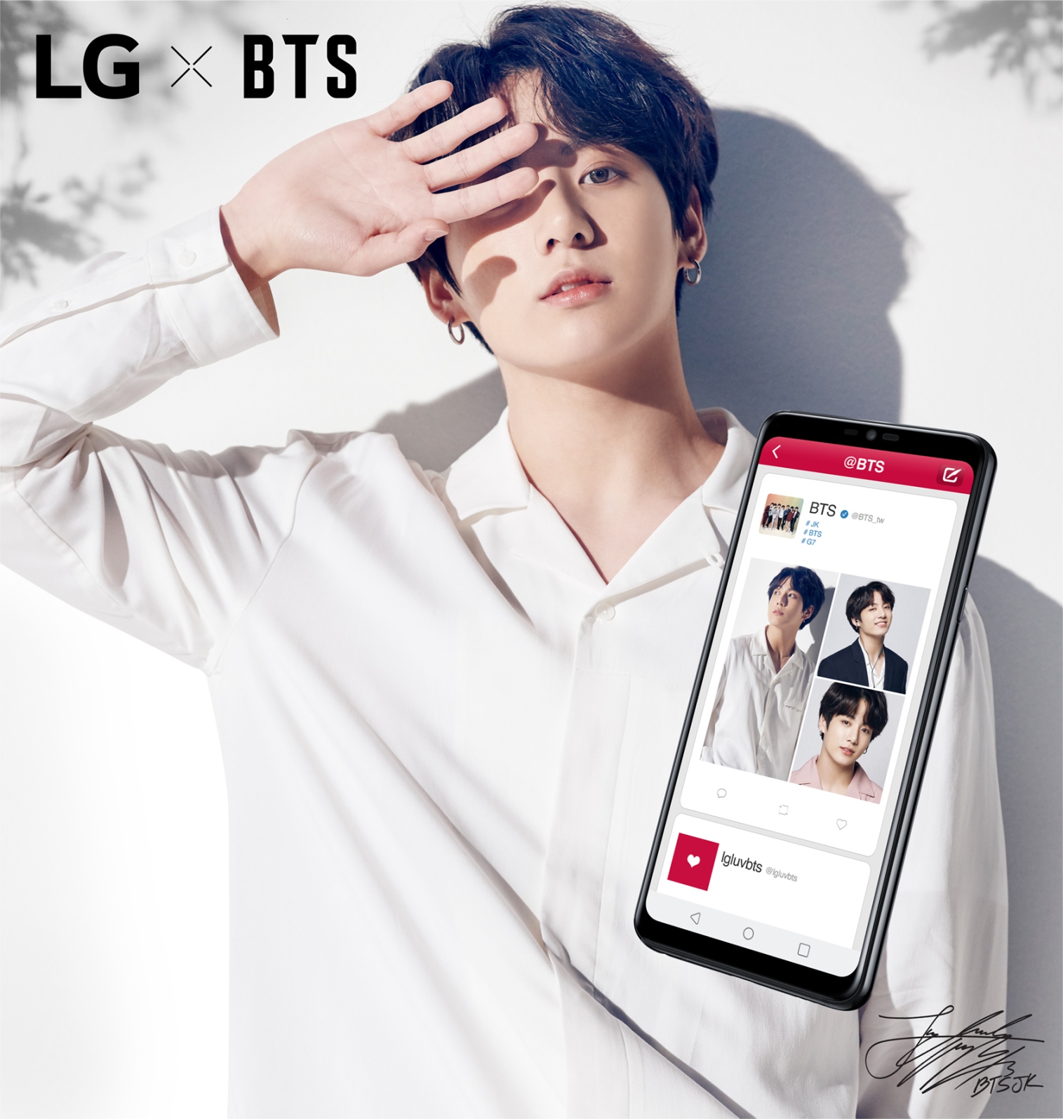 BTS 防彈少年團擔任 LG 電子行動通訊代言人 ~ 星光娛樂流行網