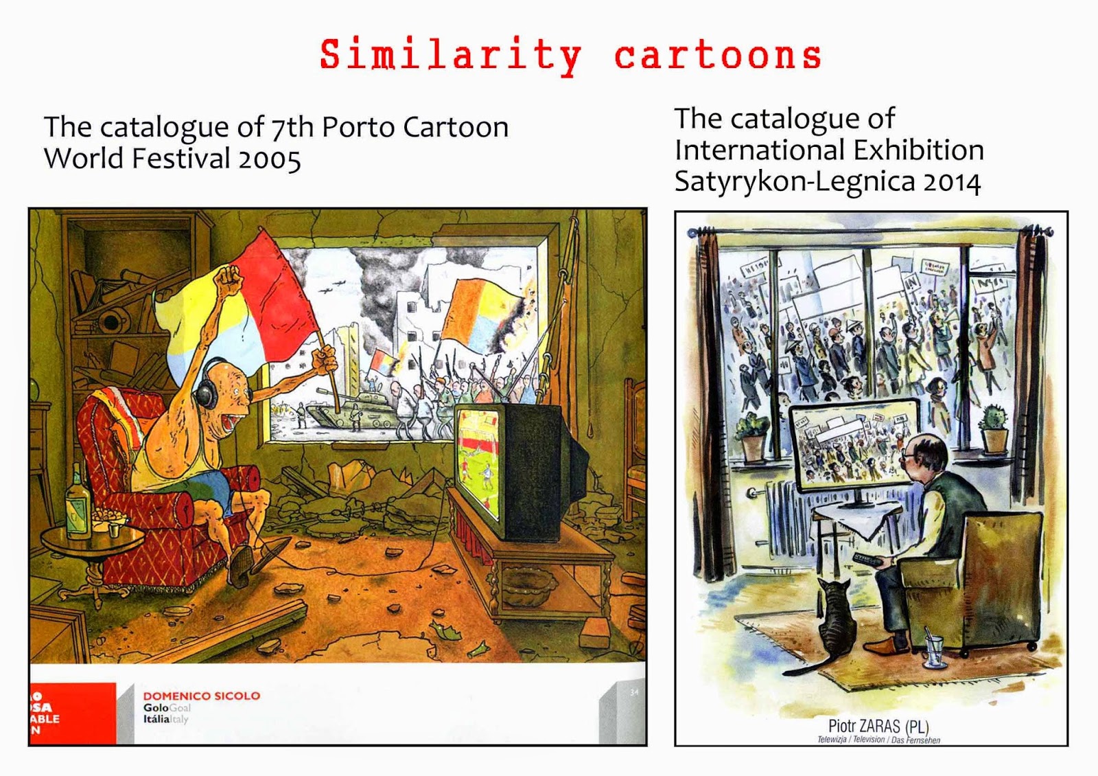 caricaturque: Similarities in new cartoons reported by Makhmud ...