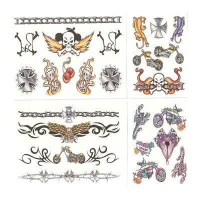 Heritage Tattoo: Road Warrior Motorcycle Tattoos Over 50 Assorted ...