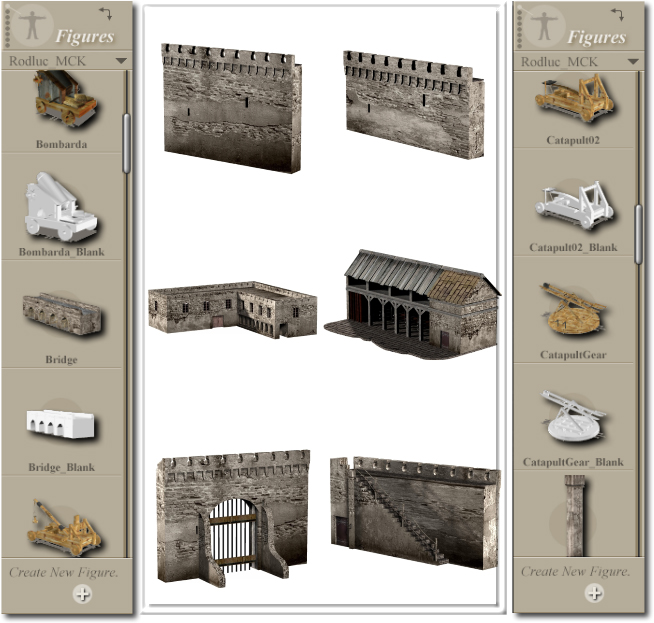 The Art of Luca Rodolfi - Reloaded: 3D model : Medieval castle evolution