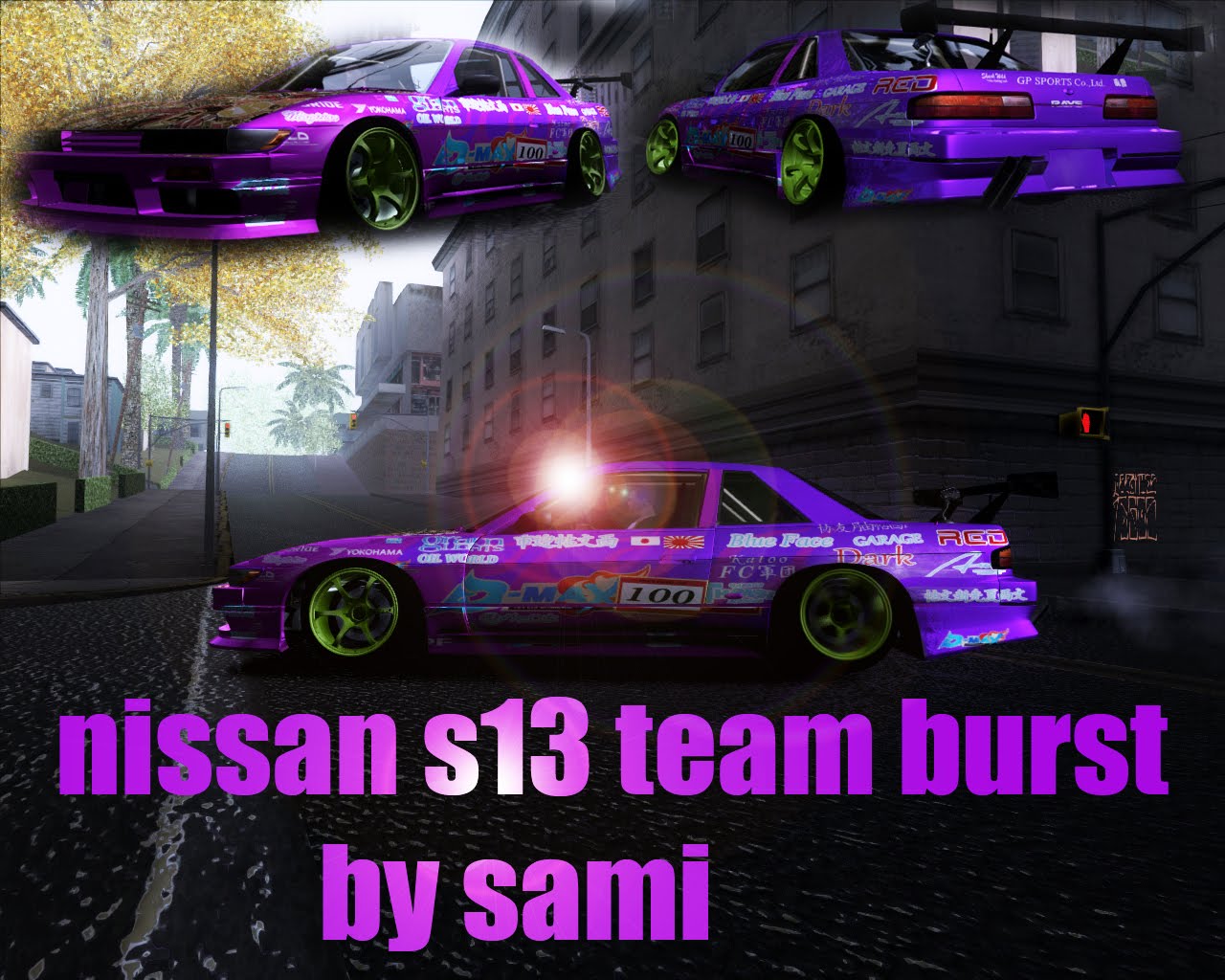 nissan s13 team burst ~ Modifuker all for download