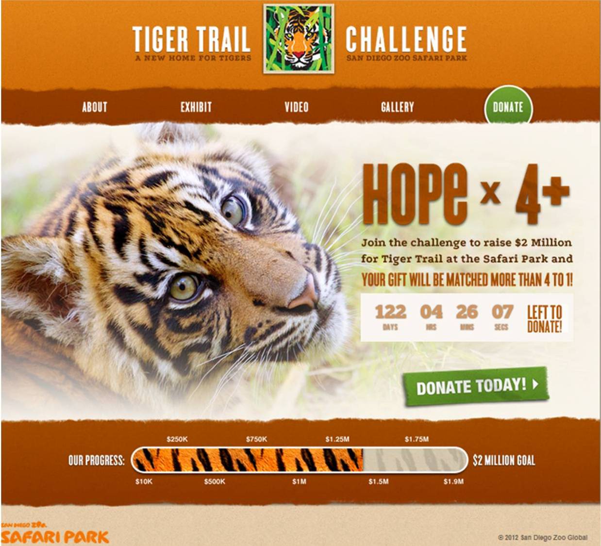 Life with Dylan: San Diego Zoo Safari Park Tiger Trail Challenge Update