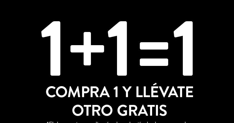 me gusta ahorrar: Compra 1 y llevate otro GRATIS en BLANCO