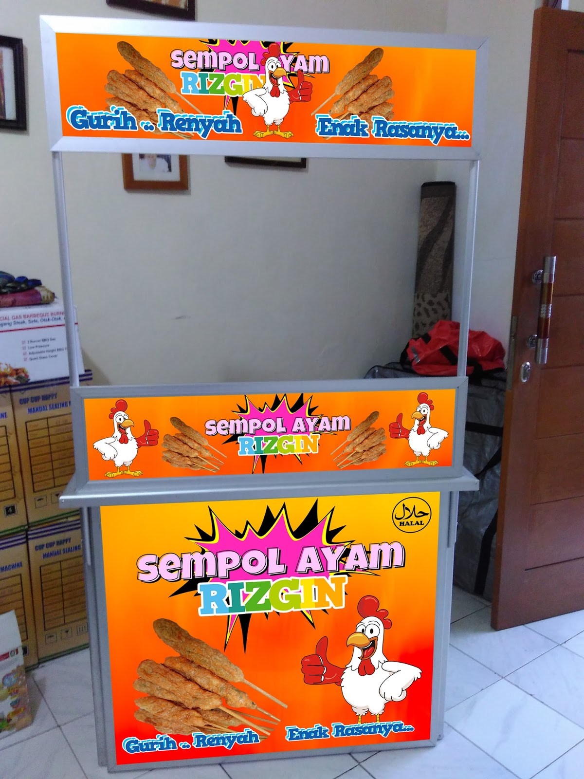 FRANCHISE RIZGIN SEMPOL AYAM JAKARTA: Sempolan Ayam Rizgin