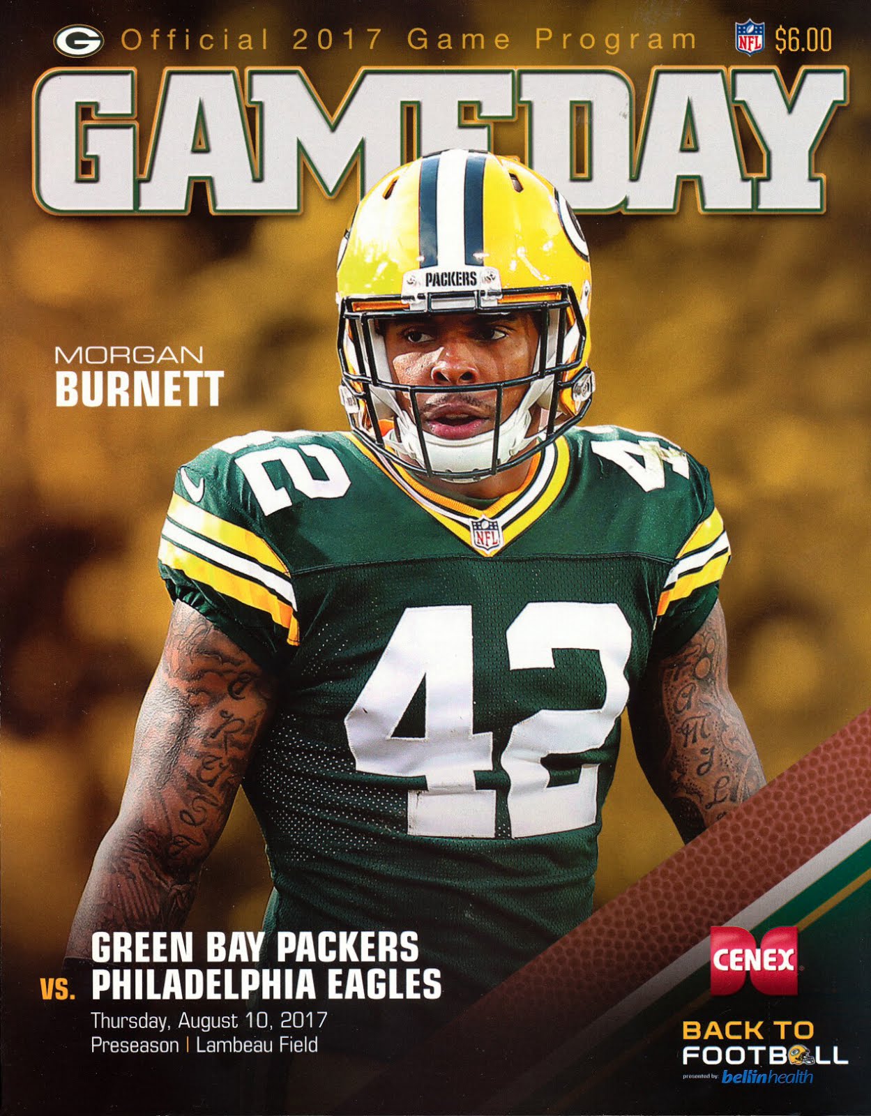 PACKERVILLE, U.S.A.: 2017 Home Game Program Covers