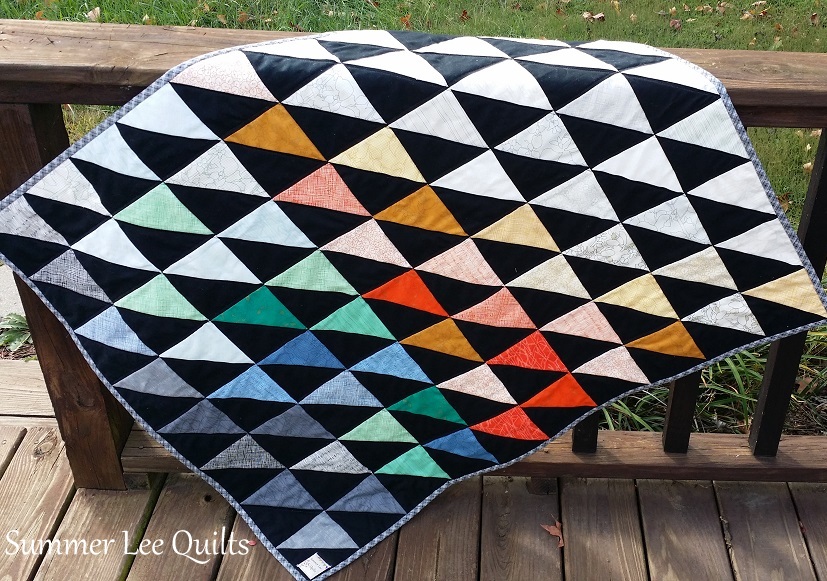 Summer Lee Quilts: Botanics Colorwave Quilt - A Finished Project