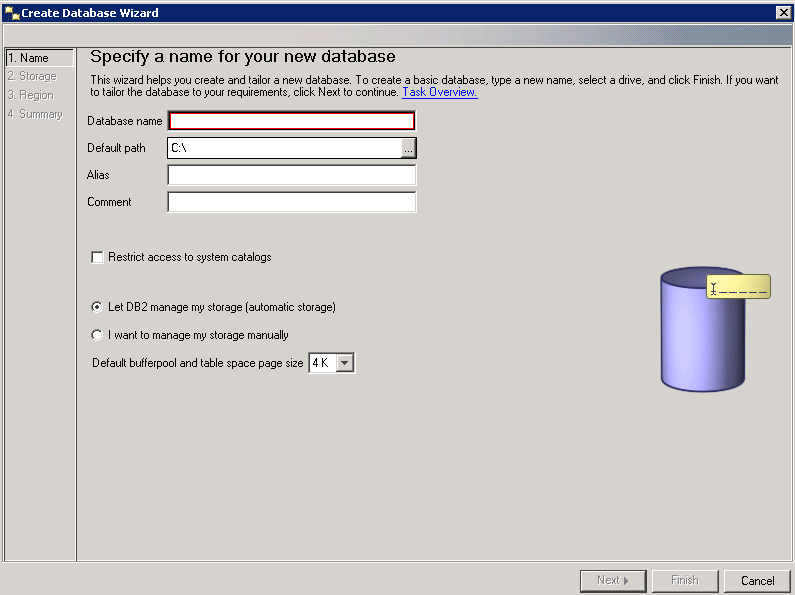 Information Systems Security Creating Db2 Database