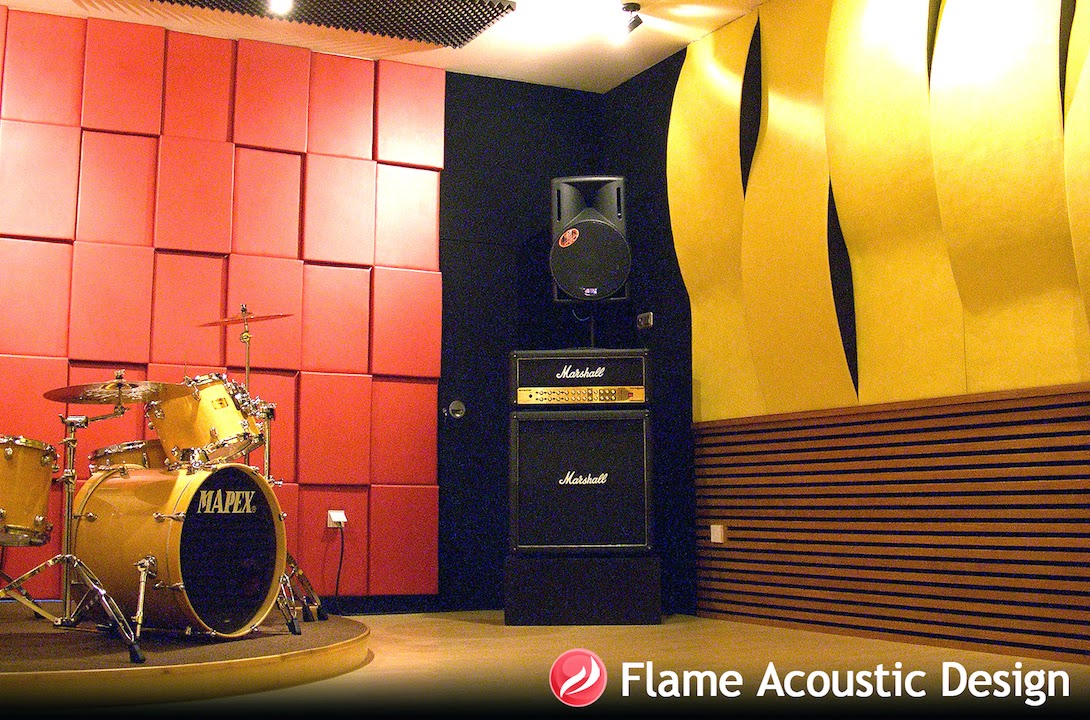 Flame Acoustic Design: Jasa Pembuatan Akustik & Interior Studio Musik
