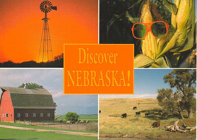 Postcards And Road Trips: Outgoing Nebraska Postcard