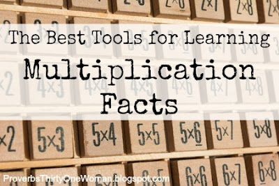 The Best Tools for Learning Multiplication Facts - Proverbs 31 Homestead