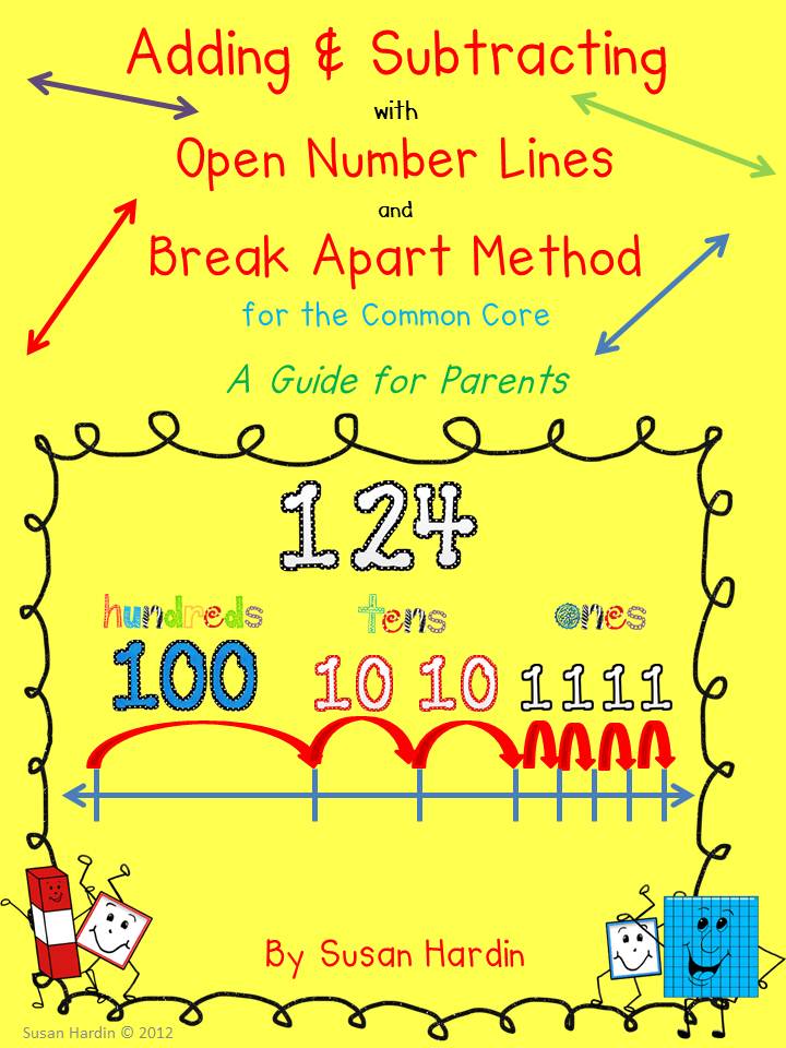 3rd Grade Grapevine: Adding and Subtracting on a Number Line FREEBIE