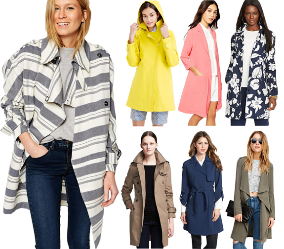 7 Chic Trench Coats for Spring 2015 - Economy of Style