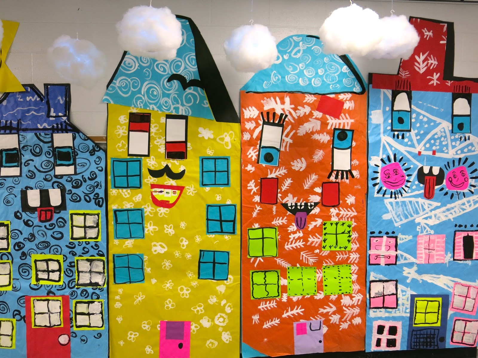 Cassie Stephens: In the Art Room: Rizzi City by Third Grade