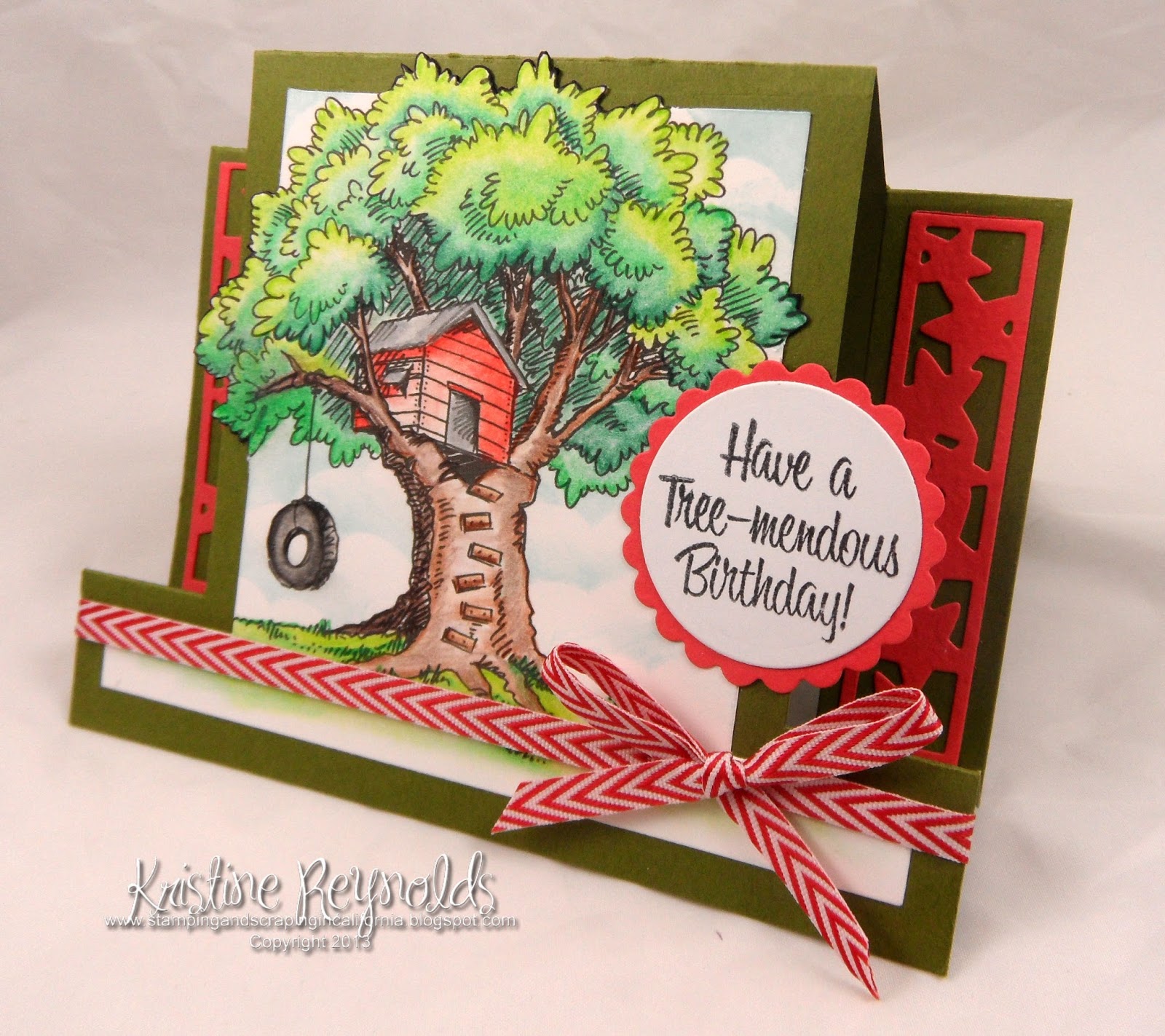 Stamping & Scrapping in California: Tree-mendous Tombow