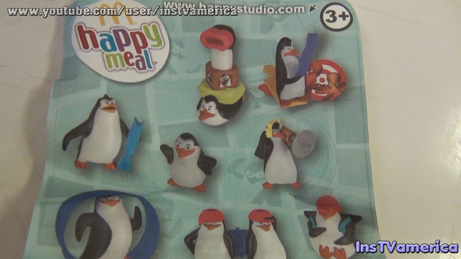 InsTVamerica: The Penguins of Madagascar toy Skipper Rolls Happy Meal ...