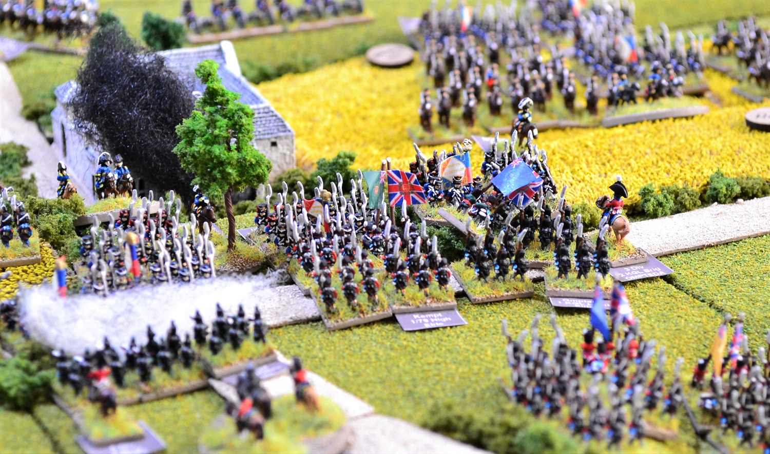 Grymauch's Solo Wargaming Blog : The Battle of Waterloo in 6mm Part 8