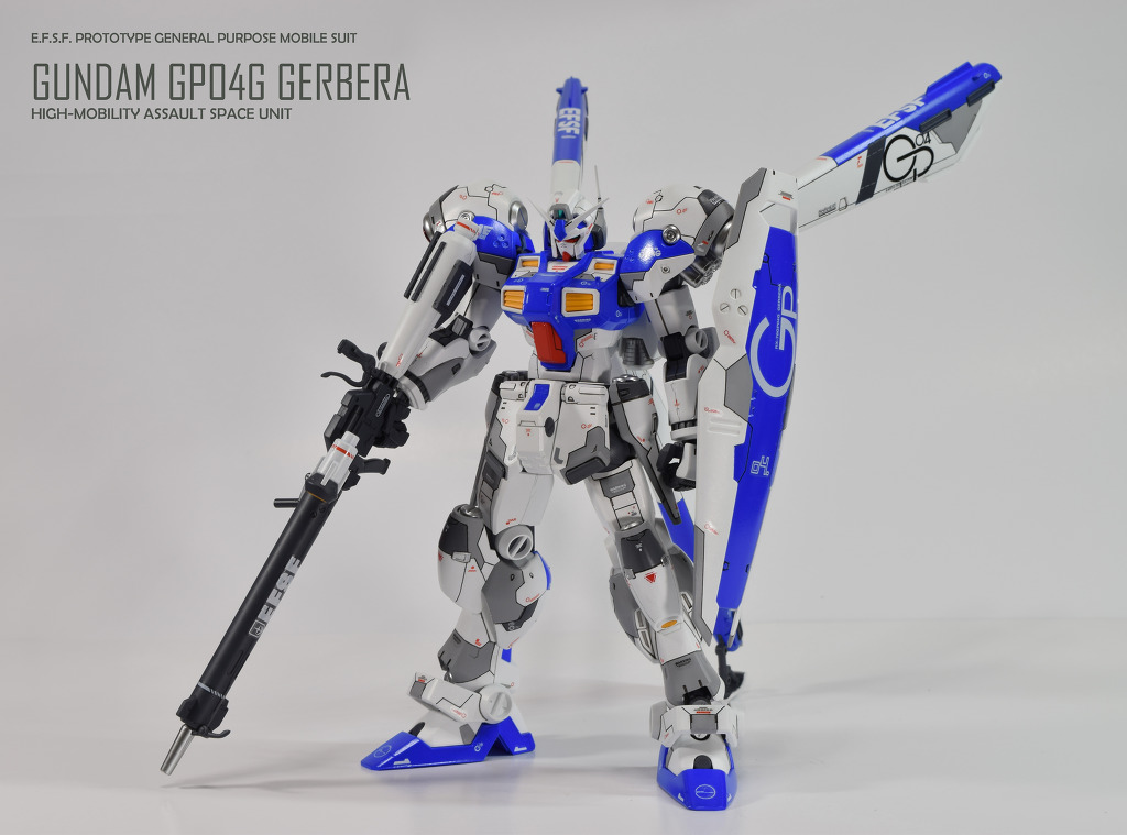 GUNDAM GUY: RE/100 Gundam GP04G Gerbera - Painted Build