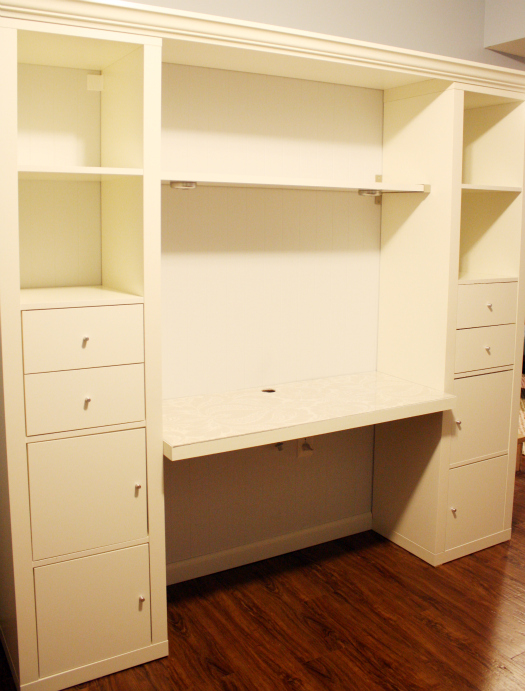 IHeart Organizing: Basement Progress: Studio Desk Part 4