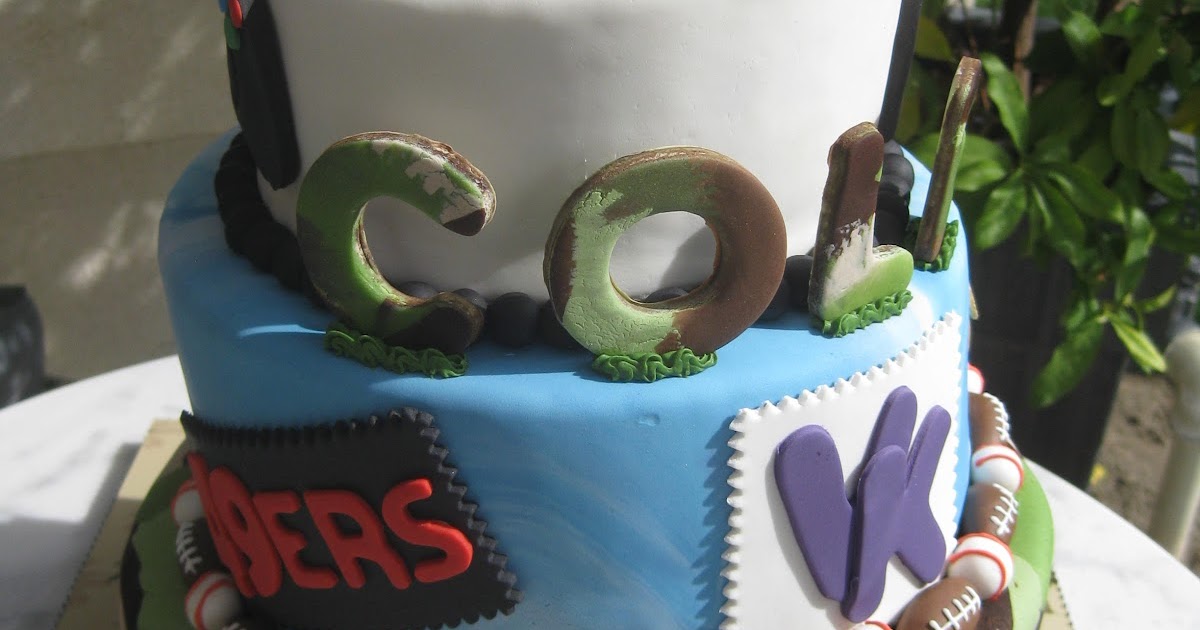 Sugar Chef: COLE'S BIRTHDAY CAKE