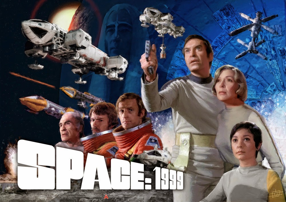 space1970: Gerry Anderson Posters By Eric Chu