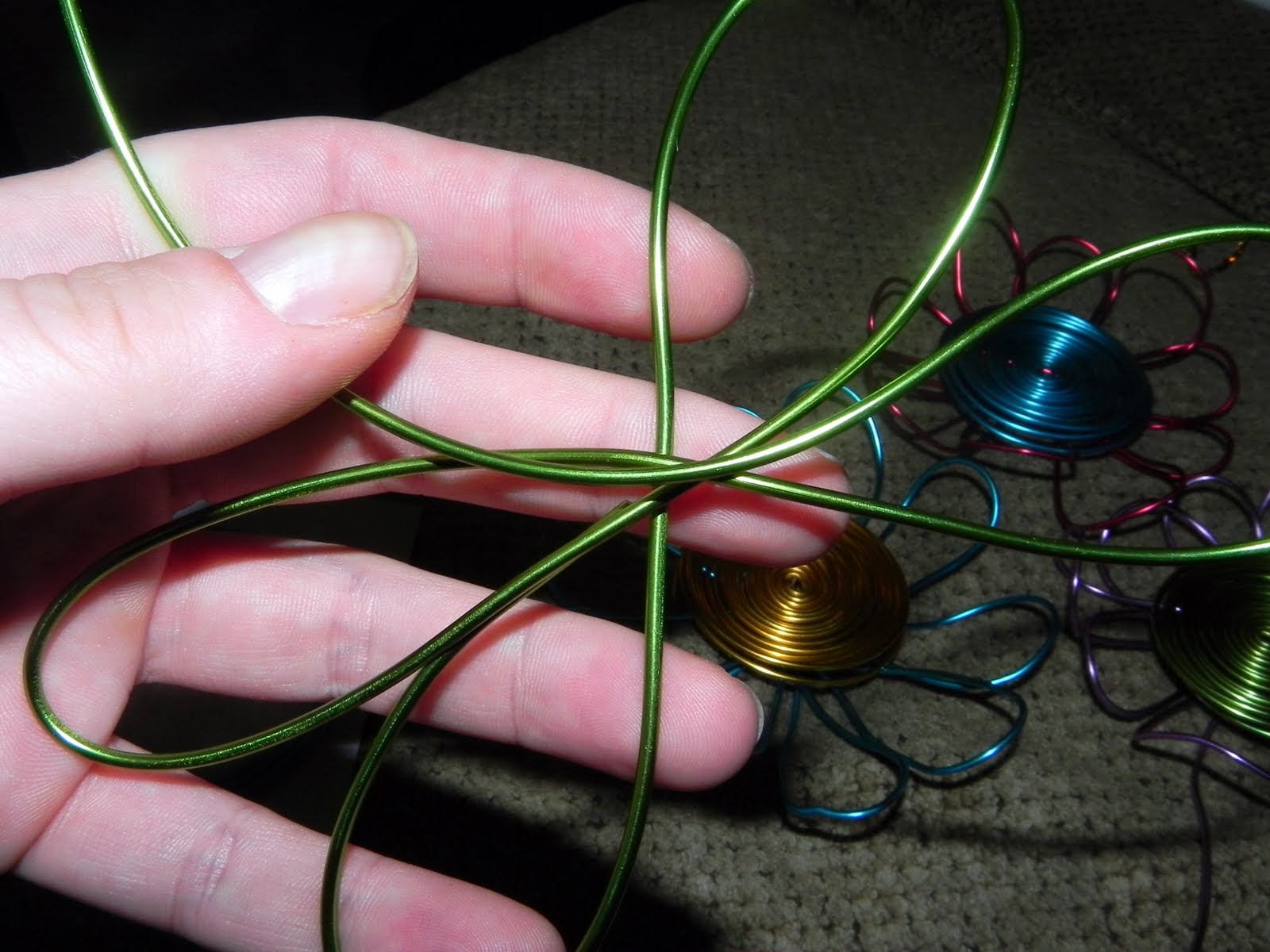 Smart n Snazzy: 30 Days of DIY: Day 20 ~ Whimsical Wire Flowers