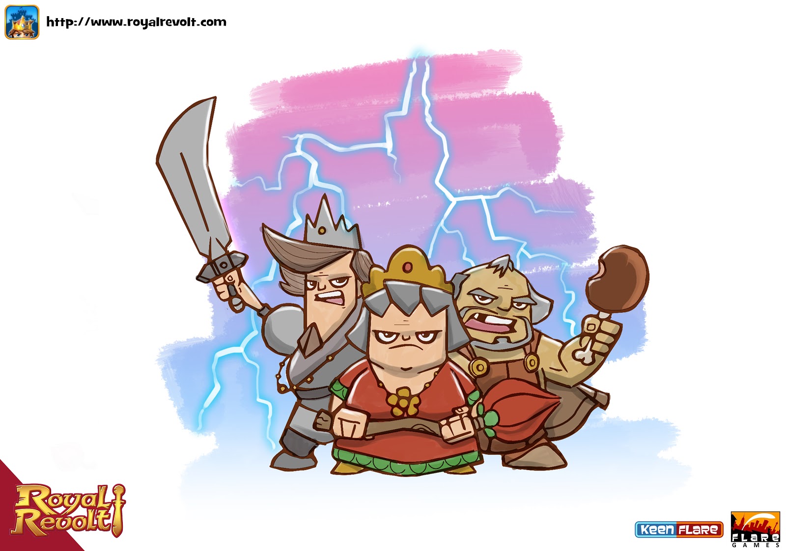 The Art of AnimationGirl: Royal Revolt - Game Art