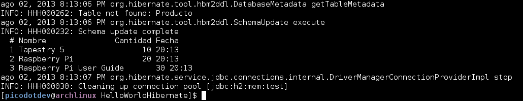 Acceso A Base De Datos Con Hibernate Y Jpa El Blog De Picodev