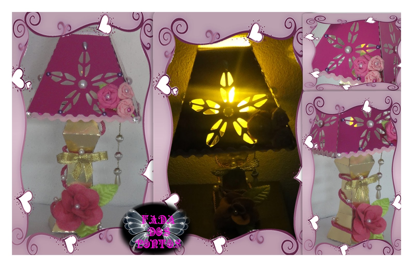 A Magia do Quilling e Papel: Candeeiro em Papel =)