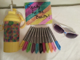 Hitting the Beach with my Infinity Permenant Marker Projects!