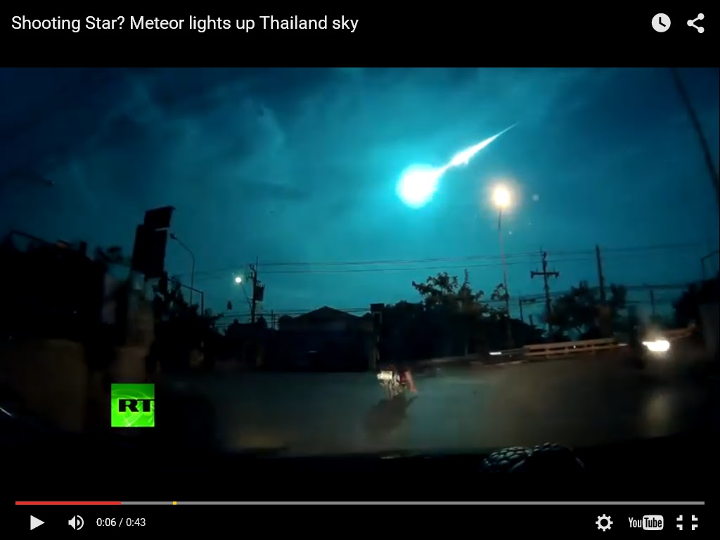 The Latest Worldwide Meteor/Meteorite News: Siberia, Russia Bolide ...