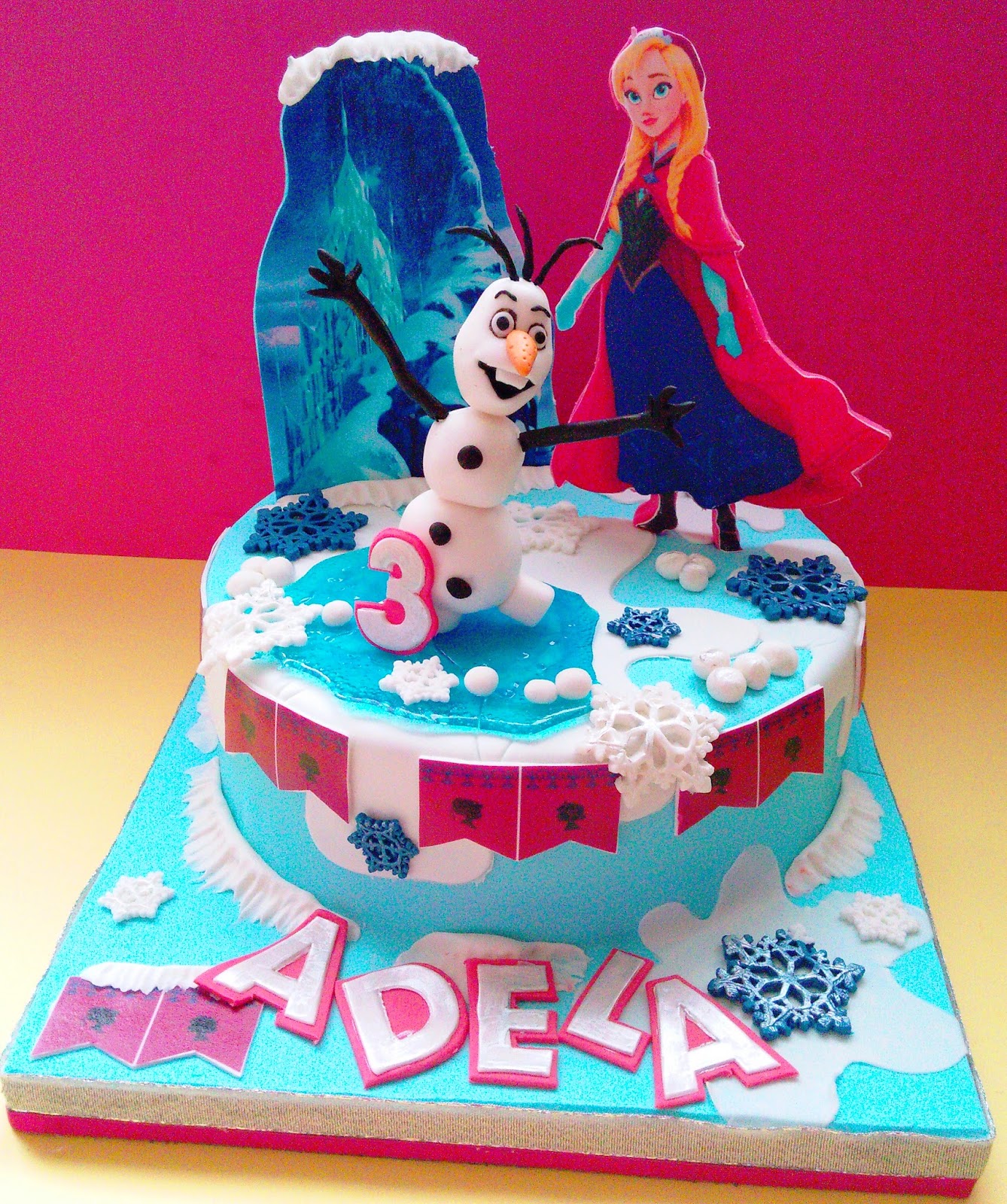 COMANDA TORT BUCURESTI: Tort ELSA,ANA,OLAF....regatul de gheata!!