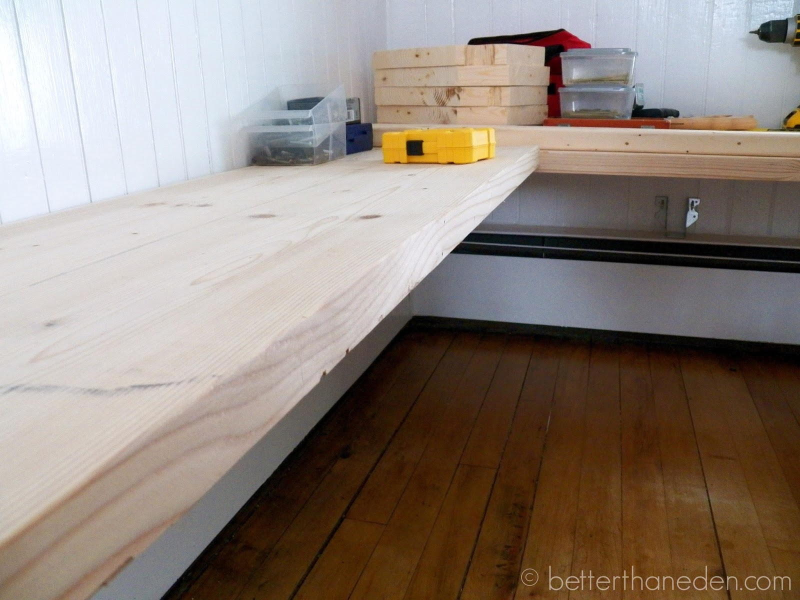 The Floating Built-In Kitchen Bench - Mary Haseltine