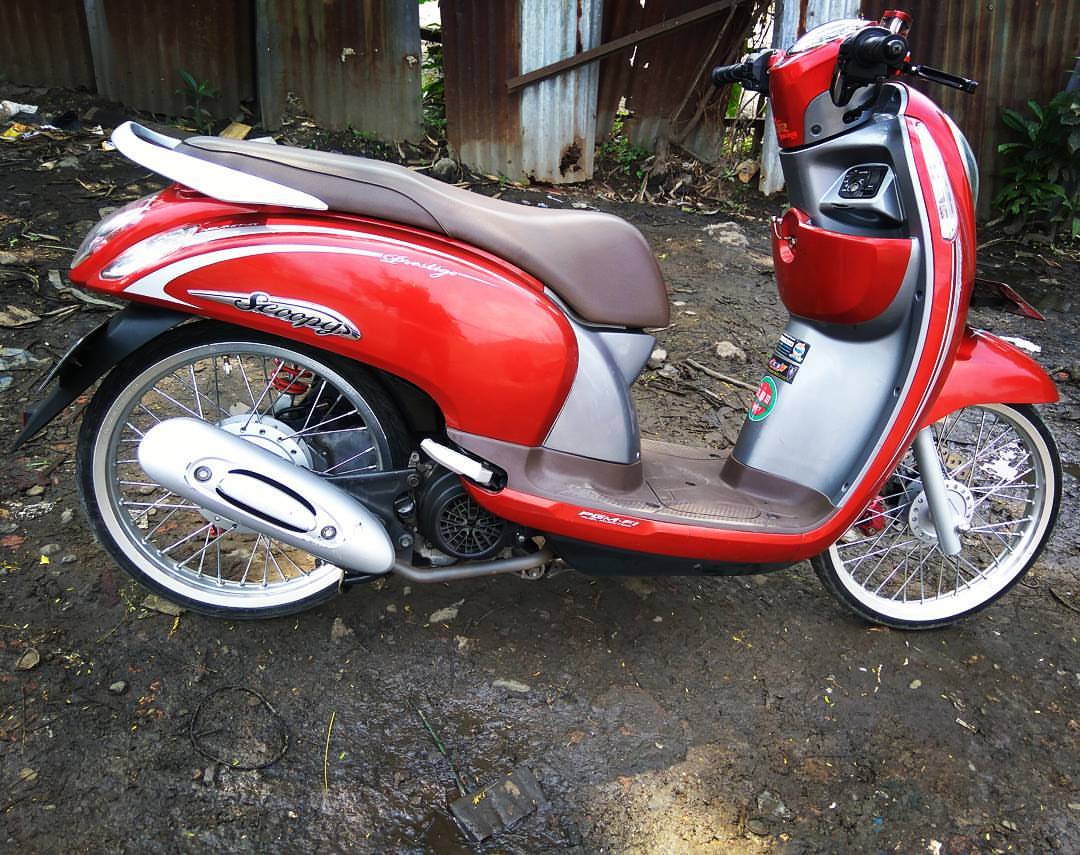 86 Foto Modifikasi Honda Scoopy Fi Retro Modern Terbaik